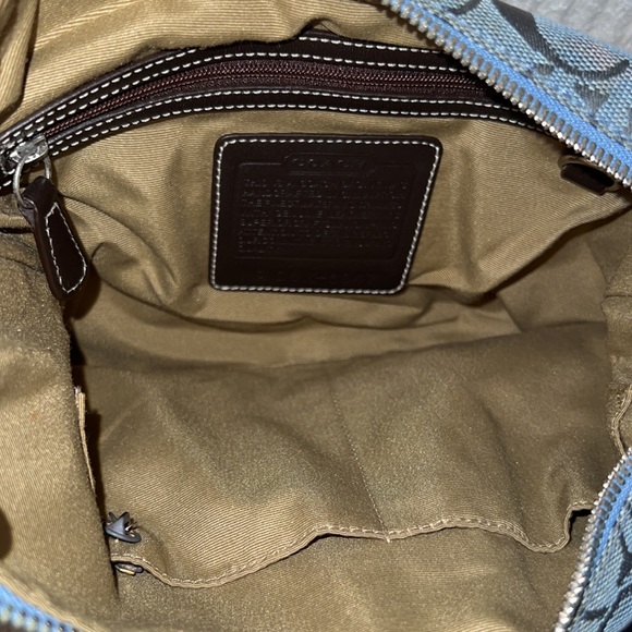 Coach | Bags | Coach Signature Stitch Nylon Purse | Poshmark